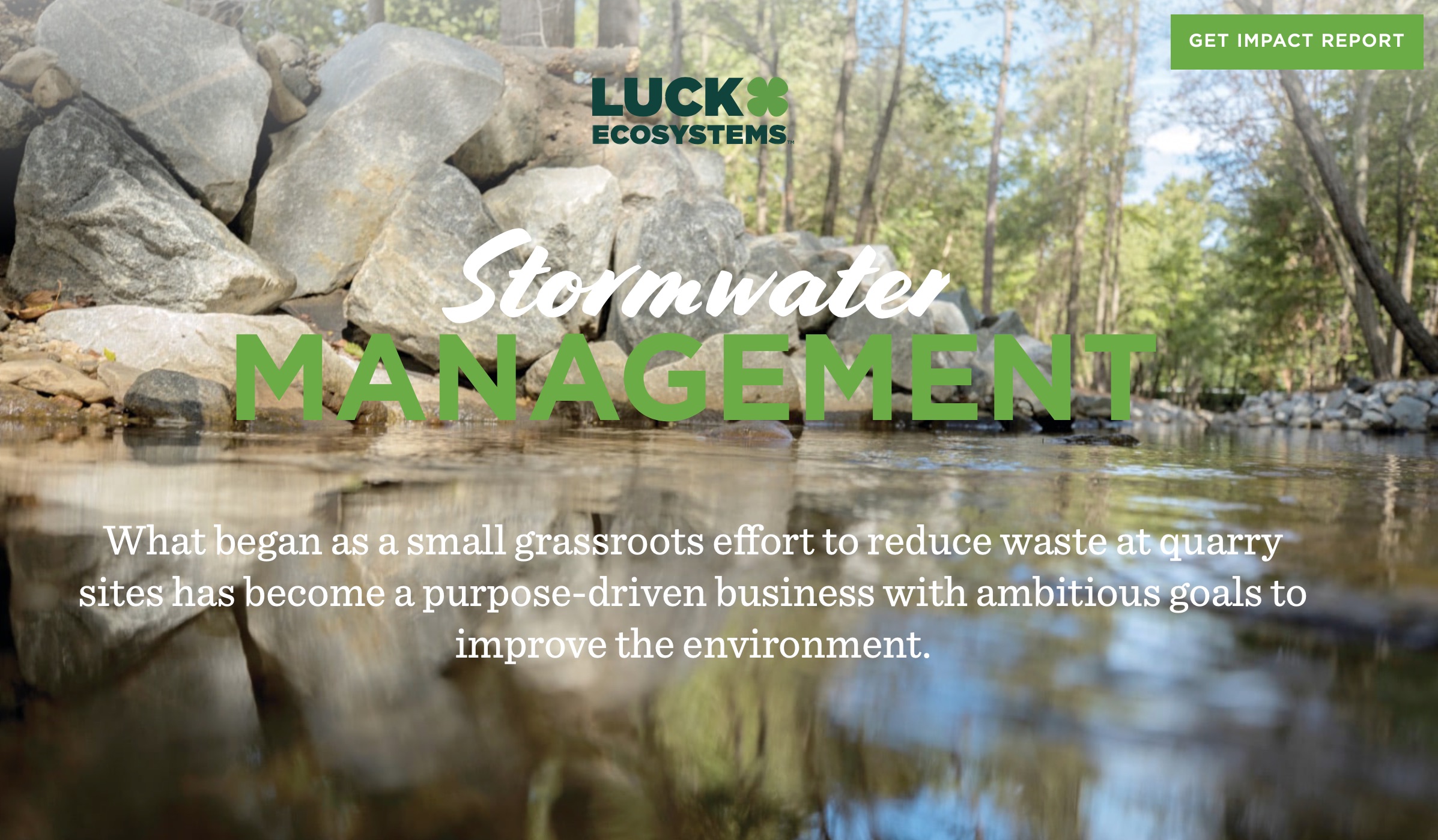 Luck Companies' 2019 Impact Report Highlights their Environmental Ethic ...