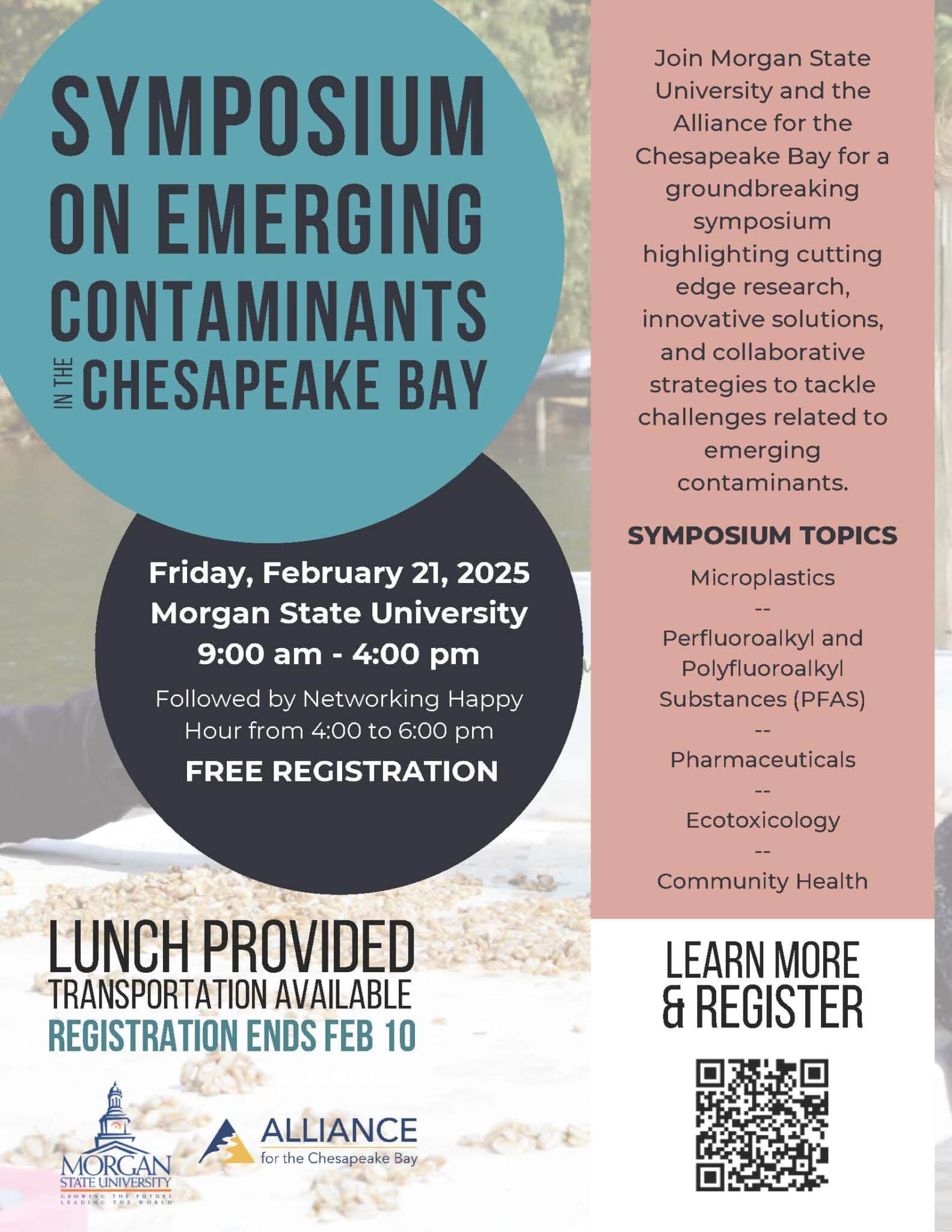 Symposium on Emerging Contaminants in the Chesapeake Bay - Alliance for ...