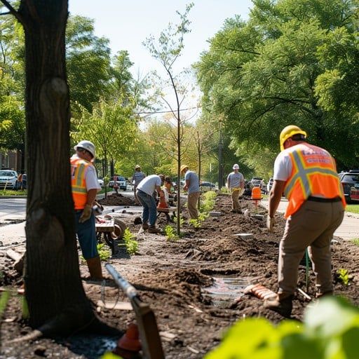 Large Caliper Bare Root Tree Planting: A Game-Changer for Urban Green ...