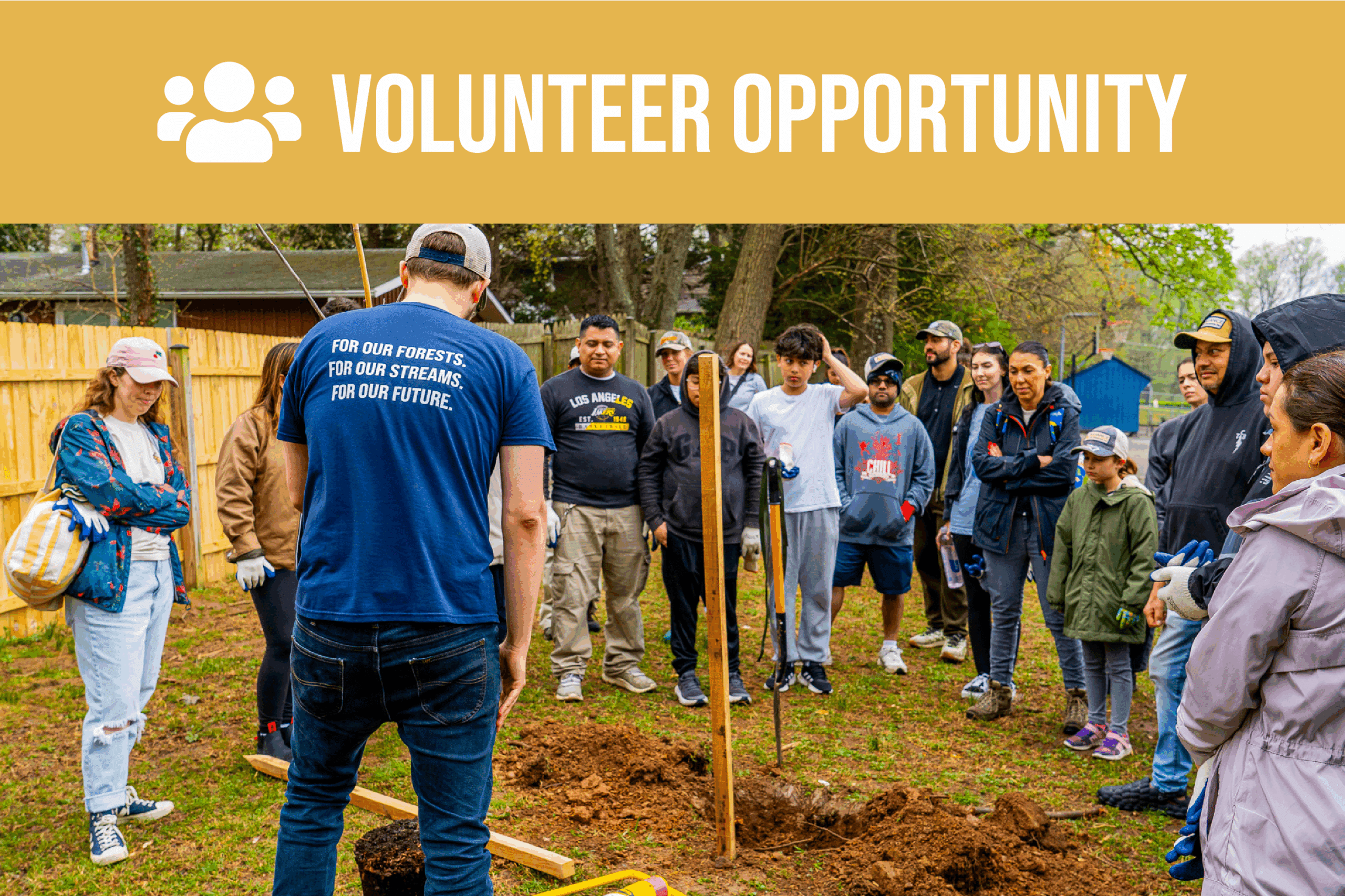 Blackwell Park Tree Planting - Alliance for the Chesapeake Bay