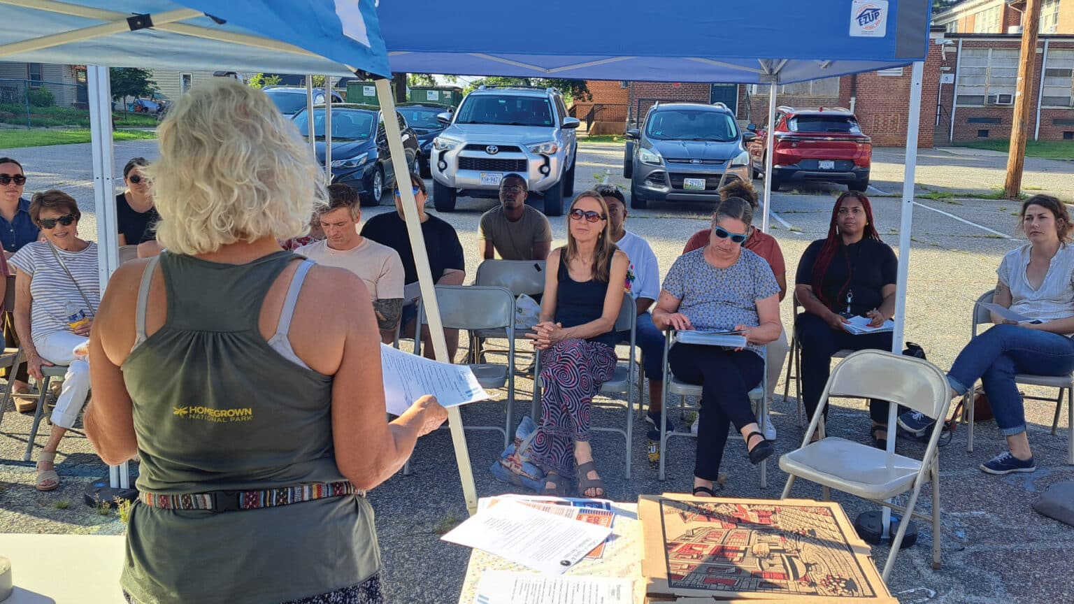 The Swansboro West Civic Association envisions a new green space for ...